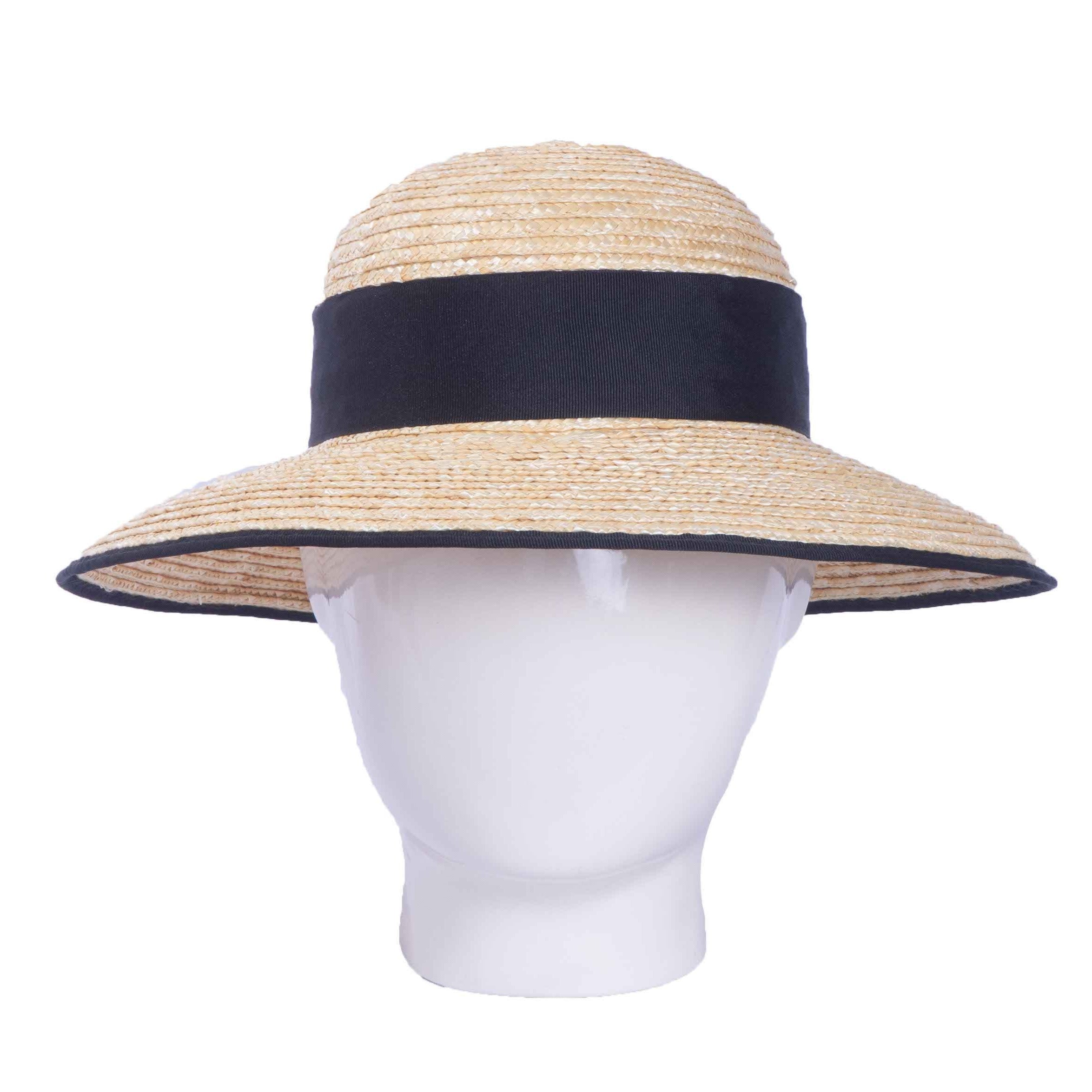 Mia, Wheat Straw Hat – Crystal Birch