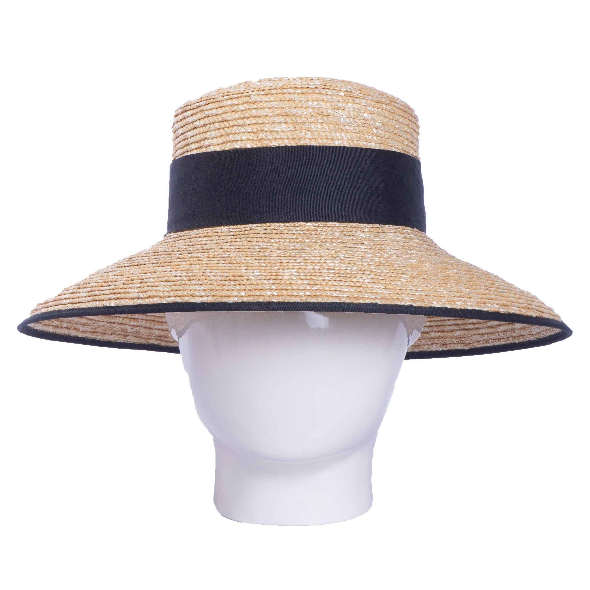 Maya, Wheat Straw Hat – Crystal Birch