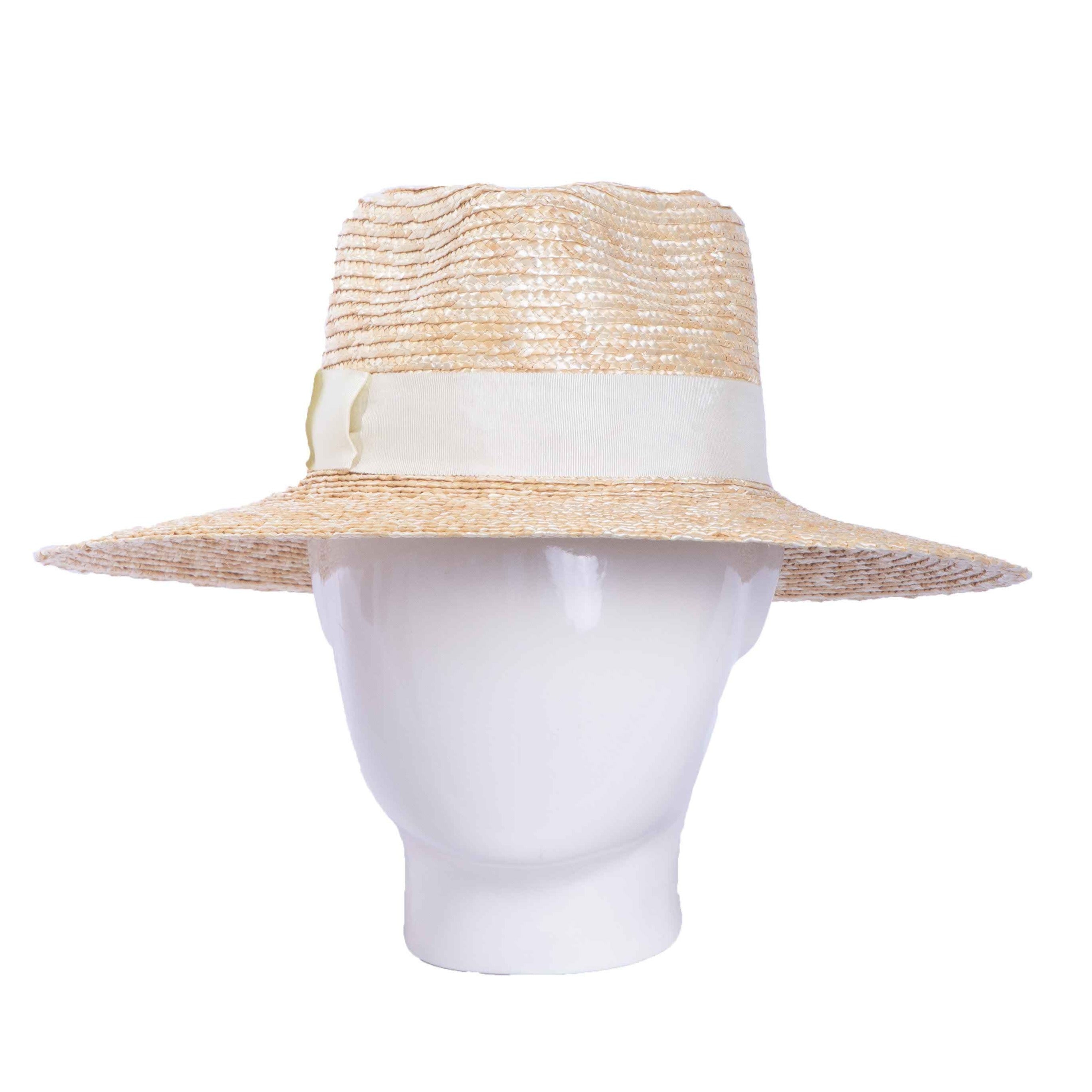 Harper, Wheat Straw Hat – Crystal Birch